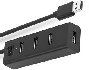 TECH MONSTER Power Sharing Cable 0.35 m Type C 4 Port USB 2.0 hi-speed ...