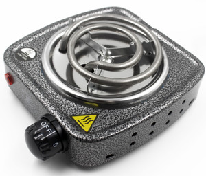 al-afandi (Grey) 220V-500W Electric Small Coil Heater, Cooking Hotplate ...