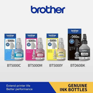 brother Ink Series Black + Tri Color Combo Pack Ink Bottle - brother ...