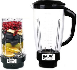 Su-mix Juicer Jar, Big Bullet Jar for Mixer Grinder Set of 2 Jar ABS ...