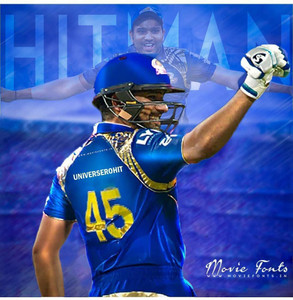 Rohit Sharma POSTER, Cricketer POSTER, Indian Cricketer Poster for Wall ...