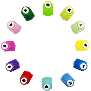 Flipkart.com | KRAFTMASTERS 12pc small Craft Punch set Punches ...