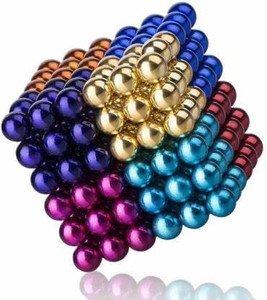 silverwyn Magnetic Balls Sculpture Building Magnetic Blocks Magnet Cube ...