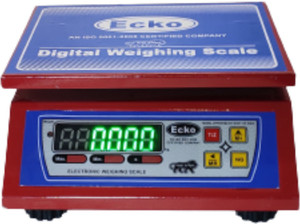 Ecko Digital Weighing Scale for Home, Shop and Kitchen, 20 Kg Capacity ...