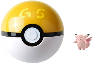 Delite Super Pokemon Pop Out Random Color Ball With Tiny Figure Toy ...