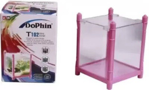 Kapoor Enterprise Aquarium Betta Fish Mini Tank T102 Corner Pentagon ...