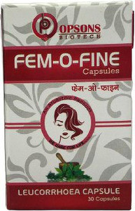 Opsons Biotech Femo-O-Fine leucorrhoea Capsules Price in India - Buy ...
