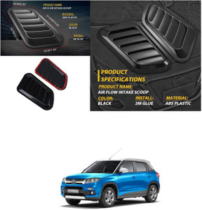 PROEDITION Scoops Hood Vents Air Intake Decor Cover Universal for Cars ...