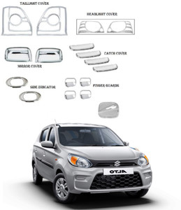 SNTP Exterior Chrome Accessories Combo Kit For Alto 800 T-3(2019+) Set ...