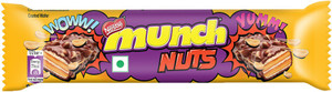 NESTLE Munch Nuts Chocolate Coated Crunchy Wafer Bars Price in India ...