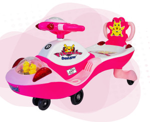 EVOSHINE Dash Star Pikachu Push n Ride Swing Car/Magic Car Ride On for ...