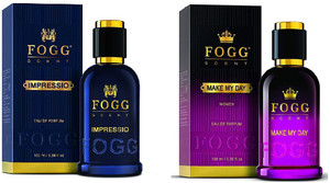 Buy FOGG Impressio (Men )& Make My Day (Women) Eau de Parfum - 200 ml ...