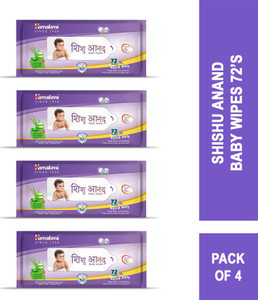 HIMALAYA SHISHU ANAND BABY WIPES 72S (PO4) Price in India - Buy ...