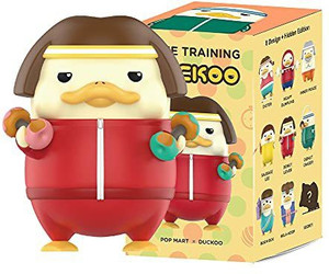 Pop DUCKOO Fitness Series 8PC Blind Box Toy Box Bulk Popular ...
