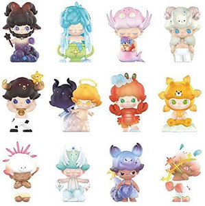 Pop Dimoo Zodiac Series-12PC Blind Box Toy Box Bulk Popular Collectible ...