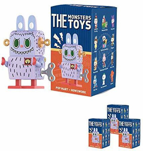 Pop Labubu The Monster Toys Series 3PC, Cute Kawaii Mini Toy Figures ...