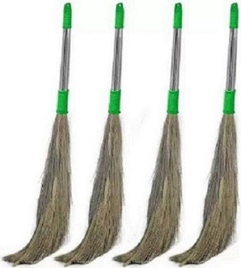 satnarain rampal Stainless Steel Fast Clean Zero Dust Broom - Pack of 4 ...
