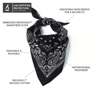 kshs Rumaal boy and girls Bandana hankercheifs ["Black"] Handkerchief ...
