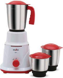 Kenstar SPICE 500W 500 Mixer Grinder (3 Jars, WHITE AND RED) Price in India - Buy Kenstar SPICE ...