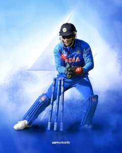 MS DHONI POSTER, Mahendra Singh Dhoni POSTER, Cricketer Poster for Wall ...