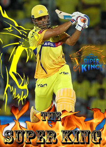 MS DHONI POSTER, Mahendra Singh Dhoni POSTER, Cricketer Poster for Wall ...