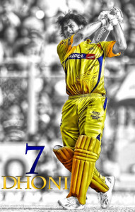 MS DHONI POSTER, Mahendra Singh Dhoni POSTER, Cricketer Poster for Wall ...