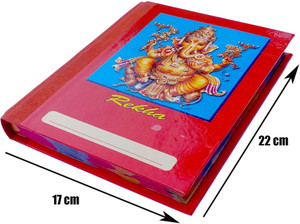 Accounts Ganesh Note Book/Khata (407 pages) ruled notebook Ganesh Note ...