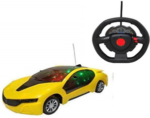 high speed high speed Thunder Remote control car F/B color (Yellow ...