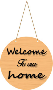 ArtVilla Welcome Name Plate For Door I Home I Price in India - Buy ...