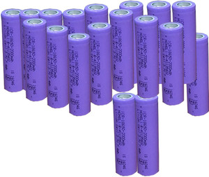 Hongli "Lithium Rechargeable 3.7 Volt 18650(2000mAh) 18 set " Battery ...