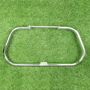 DOLSHACOB TIRIPAZUM CHROME LEG GUARD FOR BULLET ENFIELD REBORN,METEOR ...