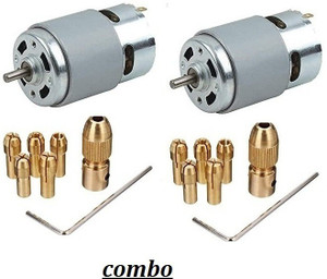 samest COMBO OF 775 MOTOR + BITS PACK OF 2 Electronic Components ...