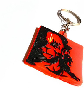 DFD Lord Hanuman Ji | Bajrang Bali Rubber Keychain Key Chain Price in ...