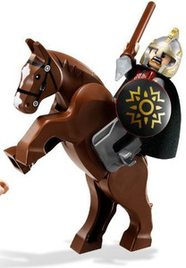 LEGO Lord of the Rings Eomer Minifigure with Rearing Horse - Lord of ...