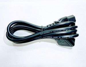 POZUB Power Cord 2 m CPU Cable 3 Pin PC Power Cable for Desktop Monitor ...