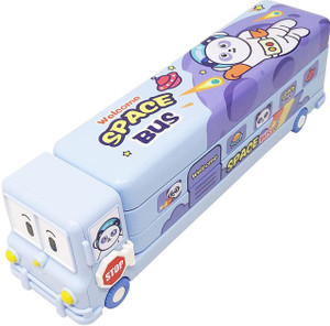 Flipkart.com | HighBoy School Bus Pencil Box Compass Wheel Stylish Boys ...