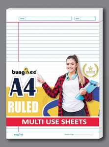 Flipkart.com | Bungbee Answer Sheets for Exam Ruled A4 90 gsm A4 paper ...