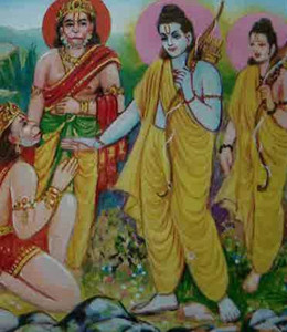 Lord Hanuman Ji Poster, bal hanuman ji POSTER, God Poster for Wall | A3 ...