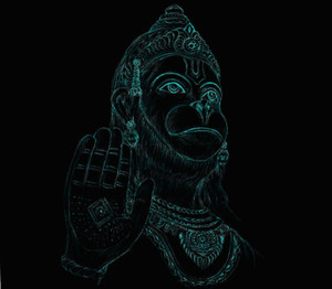 Lord Hanuman Ji Poster, bal hanuman ji POSTER, God Poster for Wall | A3 ...