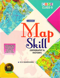 Evergreen CBSE Candid Map Skills (Geography And History) 9: Buy ...