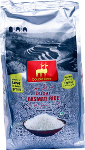 Double Deer Dubar Basmati Rice (Long Grain, Steam) Price in India - Buy ...