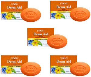 derm aid Soap Effective in Acne Pimples and Rashes of Face Pack OF 5 ...