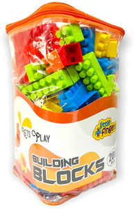 Little Fingers Building Block 200 Pieces Multicolor Block Construction ...