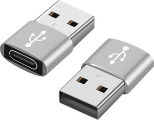 SYGA Type-C to USB Male Adapter Type C Female Converter Type-c - Gray ...