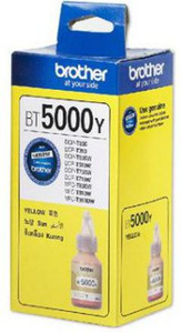 Brothers BT5000Y FOR DCP-T710W PRINTER INK BOTTLE Yellow Ink Bottle ...