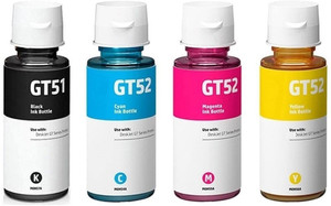 REALCART Ink Cartridge GT51 GT52 Ink Bottle Set Compatible for Gt5810 ...