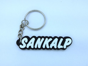 HM HUB Personalized 3D Name Background Key Chain Price in India - Buy ...