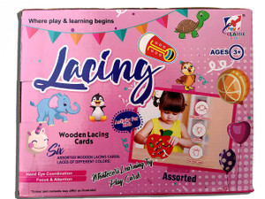 PROSPO Lacing Toy, Lacing Activity for kids, Lacing Toys for Kids Party ...