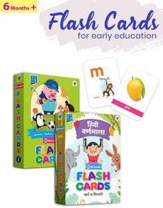 Flash Cards For Kids | English And Hindi Flash Cards For Kids | 128 Non ...