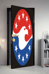 qth 213 cm Line Art Dor-1171 Design Door Sticker Self Adhesive Sticker ...